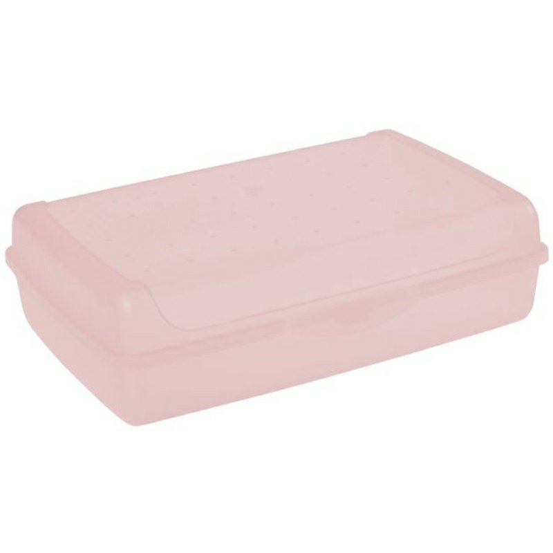 Plastový box Keeper 30x20x8,5 cm růžový | Od Kulináře